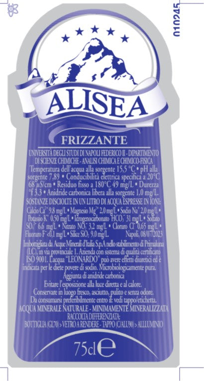 Acqua Alisea Top 0,75 L VAR – Pietrangelo Beverage