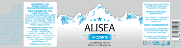 Acqua Alisea 1,5 L PET – Pietrangelo Beverage